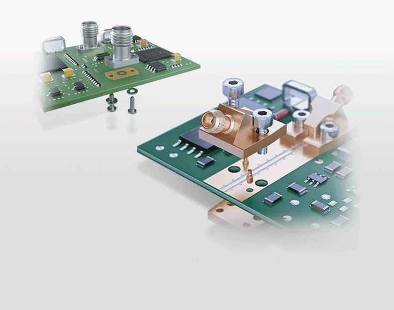 Multiport Mini-coax connectors