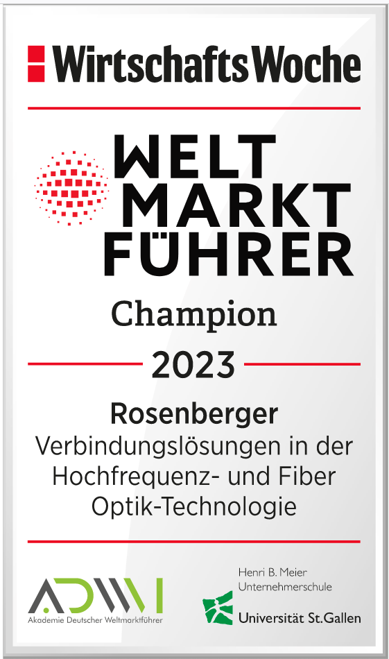 Rosenberger in List of World Market Leaders
